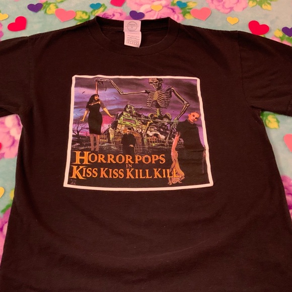 Delta | Shirts | Rare Vtg Horrorpops Psychobilly Punk Rock T Shirt ...